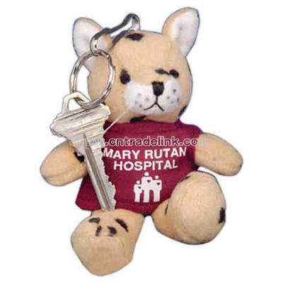 Cheetah shape stuffed animal with key chain, Wholesale China Cheetah ...