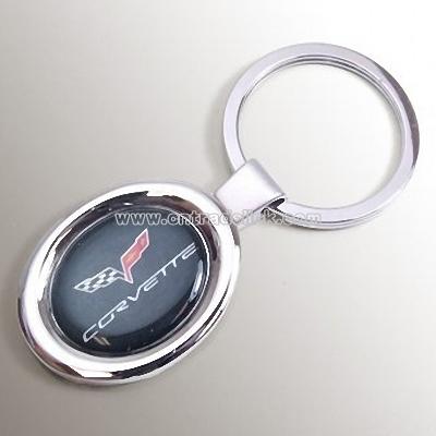 Chevy Corvette C6 Domed Key Chain, Wholesale China Chevy Corvette C6 ...