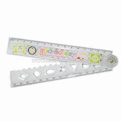 Folding Ruler with Heat Transfer Logo Printing, Wholesale China Folding ...