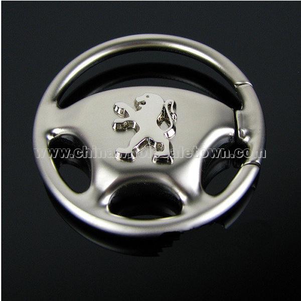 KeyChain for Peugeot car steering-wheel, Wholesale China KeyChain for ...