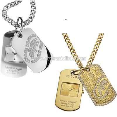 Marc Ecko Dog Tag Necklace Watch, Wholesale China Marc Ecko Dog Tag ...