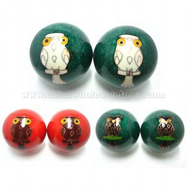 Owl Baoding Balls, Wholesale China Owl Baoding Balls