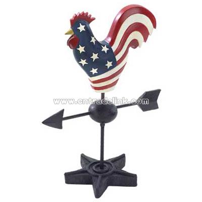 Patriotic Rooster Weathervane Statue, Wholesale China Patriotic Rooster ...