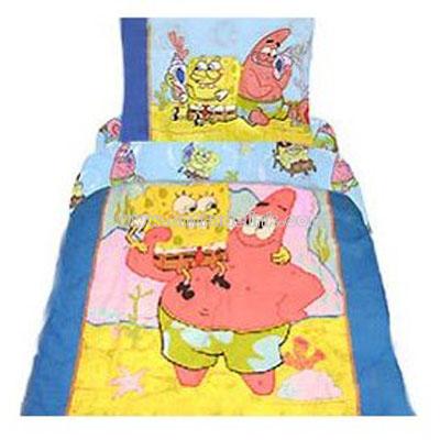 Spongebob Squarepants & Patrick - 3pc Toddler/Crib Comforter-Quilt ...