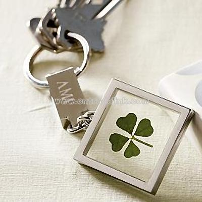 four-leaf clover key chain, Wholesale China four-leaf clover key chain